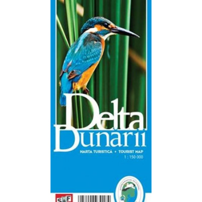 Harta turistica Delta Dunarii